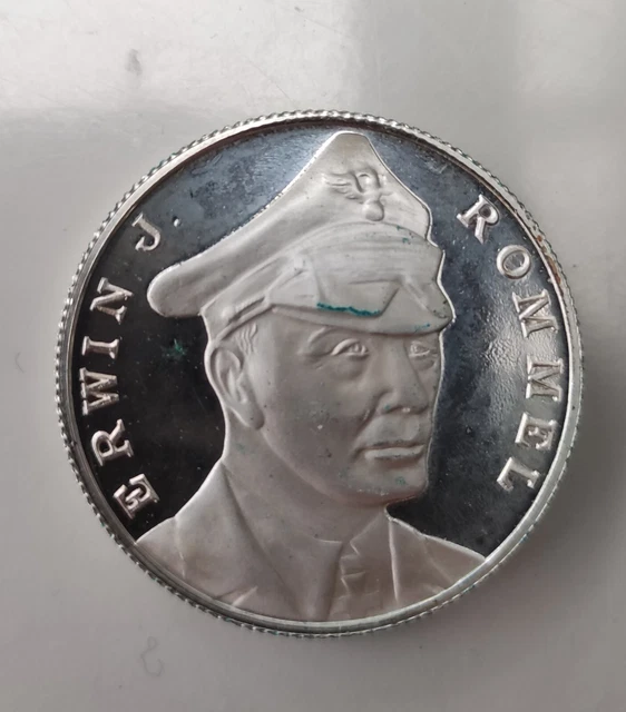 MÜNZE/MEDAILLE ERWIN J. Rommel, Afrikakorps EUR 15,00 - PicClick DE