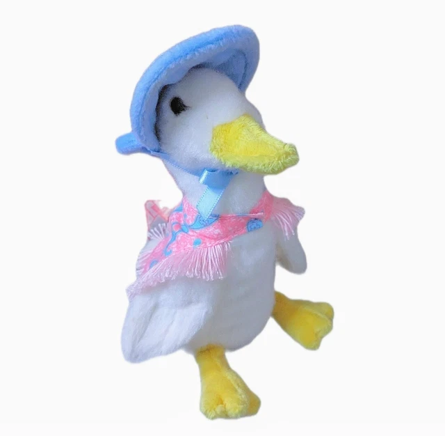 8& 2014 BEATRIX Potter Peter Rabbit Jemima Puddle-Duck Beanie Soft Toy ...