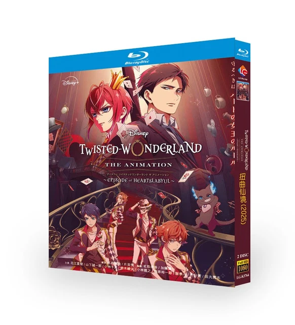 TWISTED-WONDERLAND: THE ANIMATION (2025) 2-Disc All Region New Sealed ...