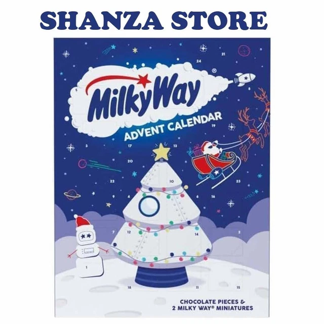 MILKY WAY ADVENT Calendar 2025|Christmas Countdown with Milk Chocolate ...