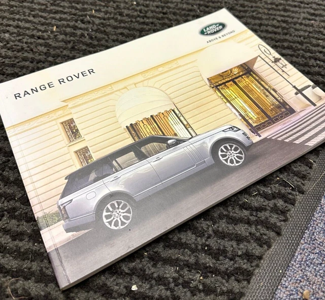 LAND ROVER RANGE Rover L405 UK Market Sales Brochure £12.00 - PicClick UK