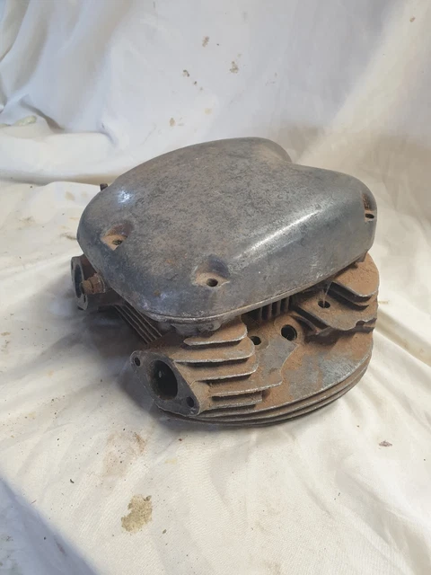 BSA A65 ENGINE Cylinder Head, Rocket cover & 3 Valves £120.00 - PicClick UK