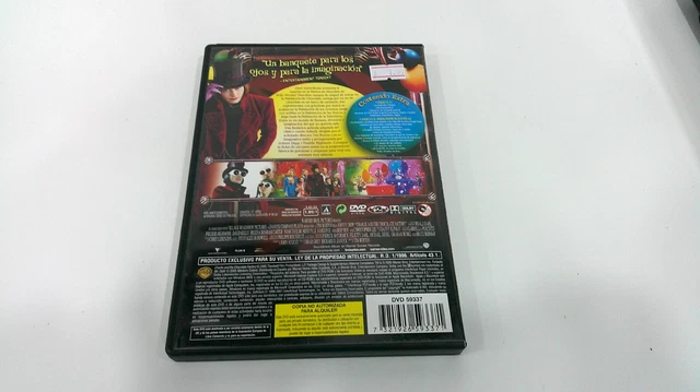 CHARLIE AND THE Chocolate Factory DVD Johnny Depp Freddie Highmore ...
