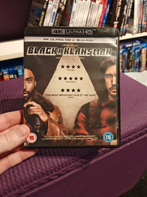 BLACK KLANSMAN 2018 4k Uhd Blu ray £1.13 - PicClick UK