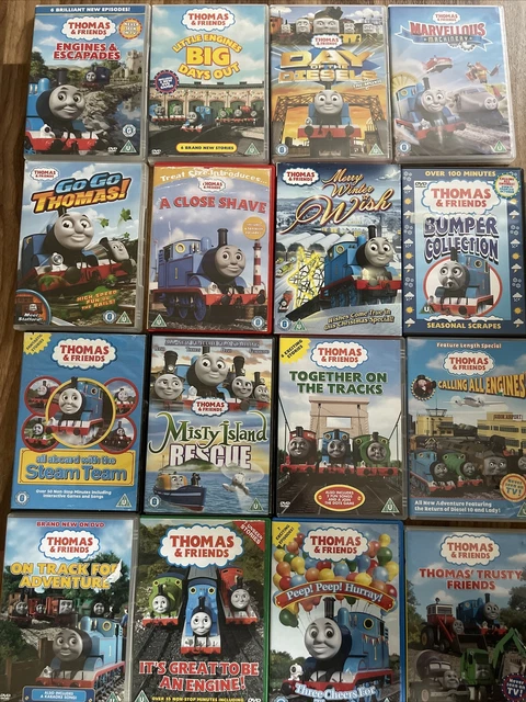 LARGE BUNDLE OF 16 Thomas The Tank Engine DVDs £19.99 - PicClick UK