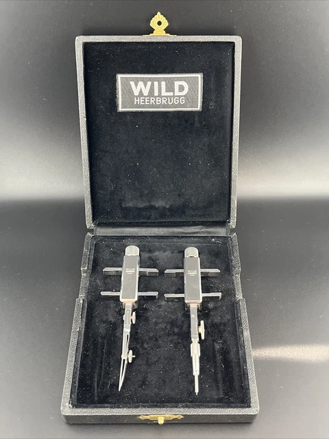 VINTAGE WILD HEERBRUGG Precision Drawing Draftsman Tools - Bar ...