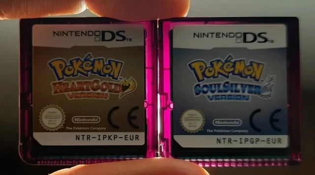 POKEMON HEARTGOLD + SoulSilver très bon état Nintendo DS authentique ...
