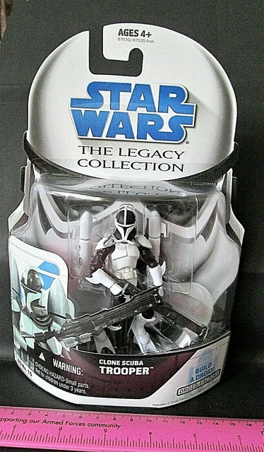 STAR WARS. CLONE TROOPER SCUBA TROOPER LEGACY R4 J1 action figure ...