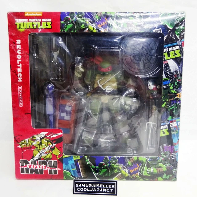 REVOLTECH TEENAGE MUTANT Ninja Turtles Raphael Action Figure Kaiyodo ...