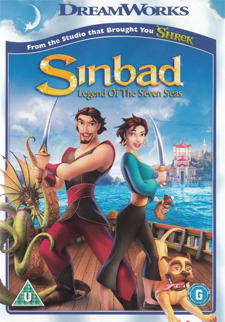 SINBAD LEGEND OF The Seven 7 Seas (Dreamworks) - NEW Region 2 DVD £3.98 ...