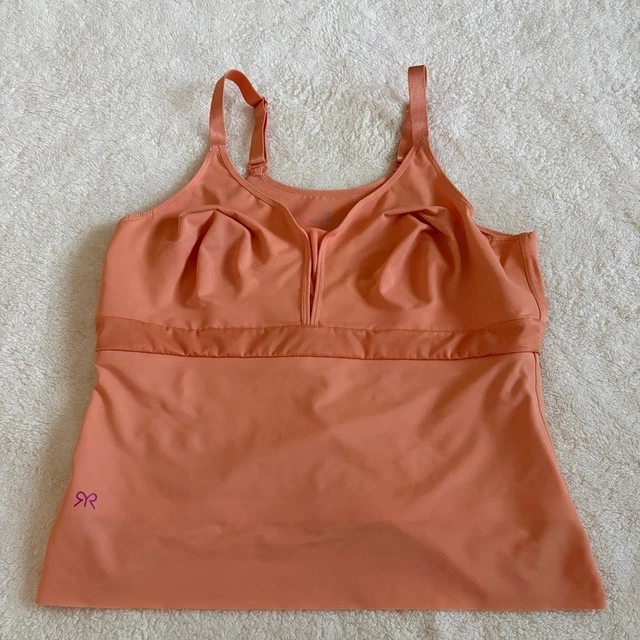 RUBY RIBBON REINA Cami Size 44 peach Sliming Shapewear Tank Top 1812 £ ...
