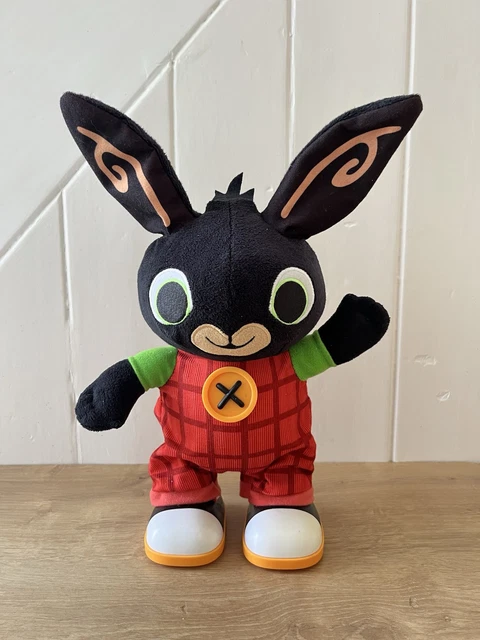 TALKING WALKING BING Bunny Interactive Toy 12” Fisher Price Read ...