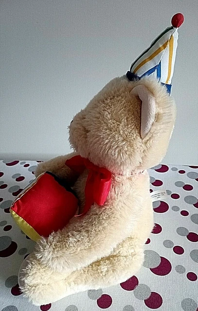 TEDDY BEAR PLUSH Soft Cuddly - Chad Valley 11" Baby's First Toy £3.99 ...