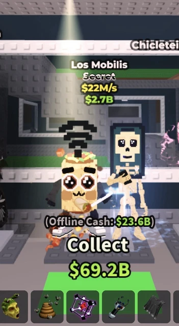 STEAL A BRAINROT Los Mobilis Brainrot 22m/s £5.43 - PicClick UK