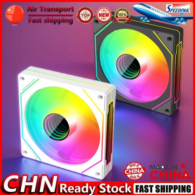 12CM ARGB 5V 3Pin 4 Pin PWM Computer Chassis Fan 800-1800 RPM Quiet ...