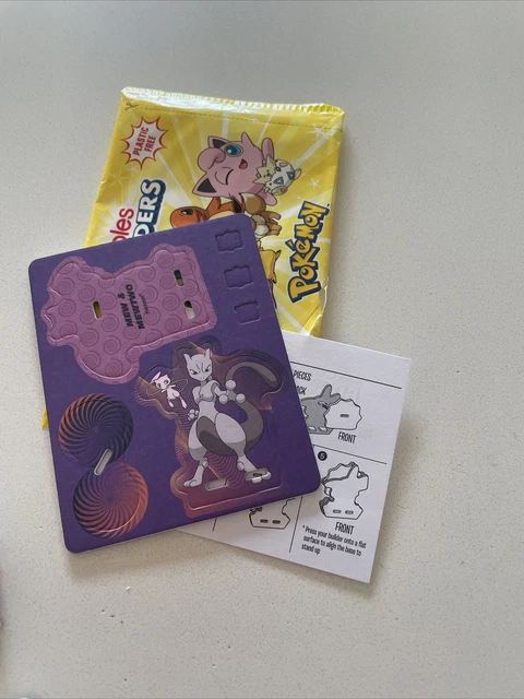COLES POKÉMON BUILDERS Rare Mew & Mewtwo Limited Edition 2024 ...