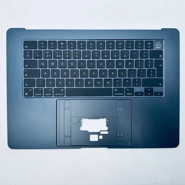 APPLE MACBOOK AIR 15 M3 A3114 Palmrest Top Case UK Keyboard Battery MDN ...