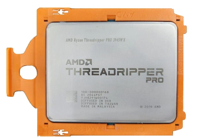 AMD RYZEN THREADRIPPER Pro 3945WX 4.0GHz 12 Core SWRX8 - Lenovo Locked ...