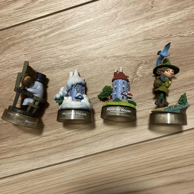 MOOMIN FIGURE SNUFKIN Moominpappa House Secret Rare Kaiyodo Capsule ...