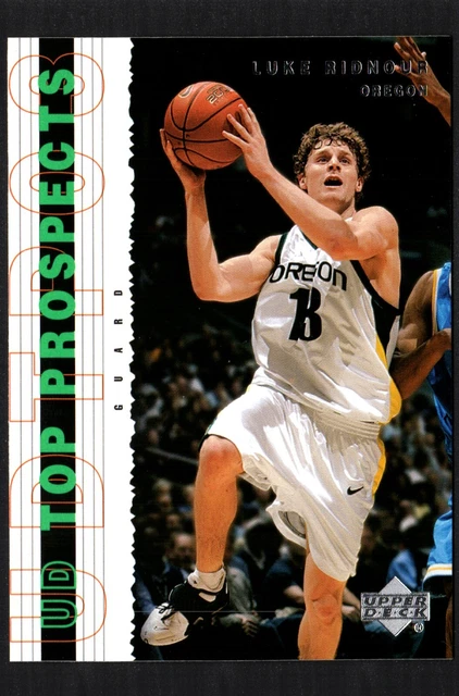LUKE RIDNOUR OREGON Ducks homme #14 - 2003-04 pont supérieur EUR 1,13 ...