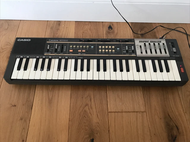 CASIO CASIOTONE MT-100 Tastiera Elettronica con Equalizzatore Grafico ...