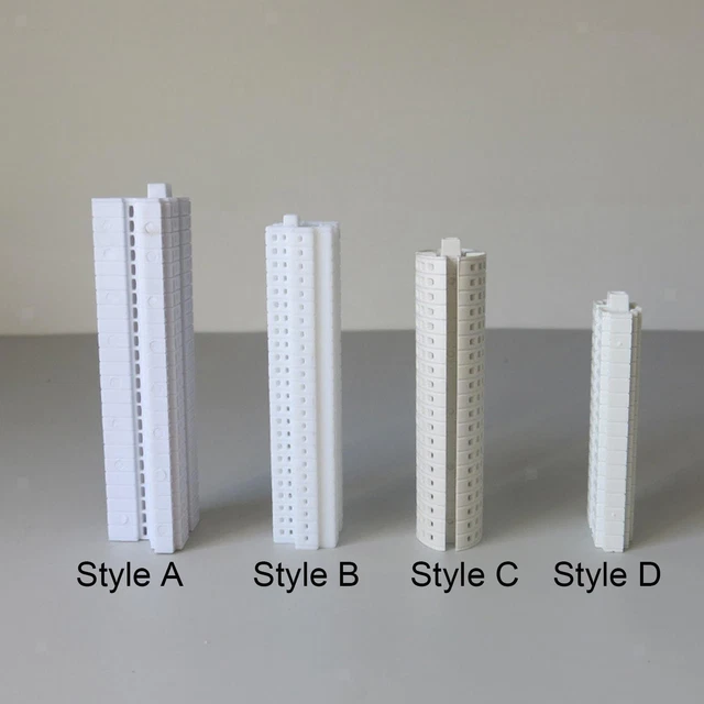 DIORAMA MODERN CITY Building Display Props Model Train Scenery ...