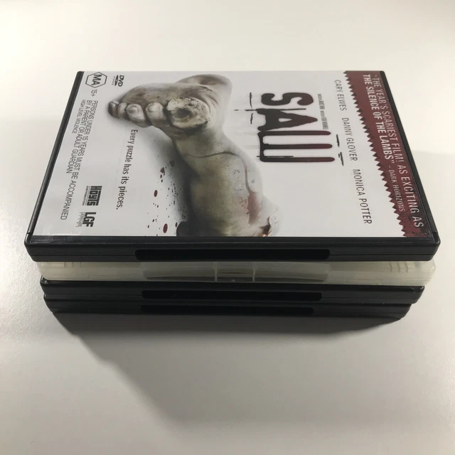 SAW 1 2 3 & 4 DVD Movie Bundle Lot MA15+ Horror EUR 15,04 - PicClick IT