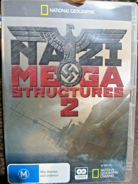 NAZI MEGASTRUCTURES SEASON 2 Nazi Hitler Mega WW2 Relics Weapons 2x DVD ...