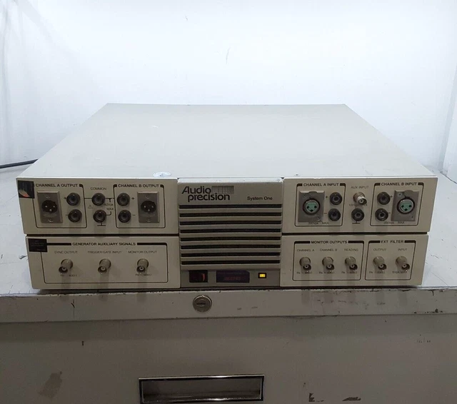 AUDIO PRECISION SYSTEM One A Version Analyzer SYS-1 20440 $600.00 ...