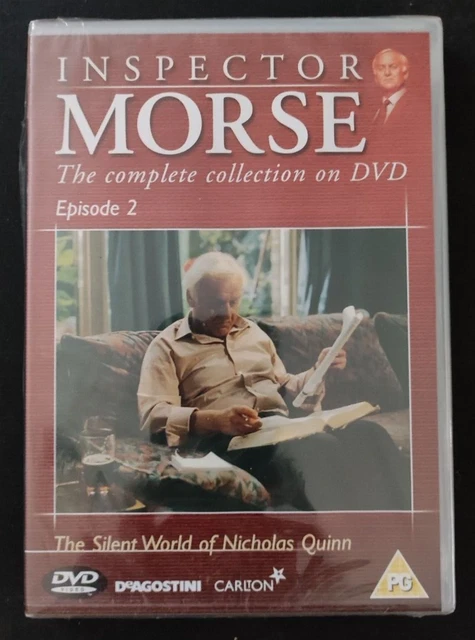 INSPECTOR MORSE DVD Episode 2, The Silent World of Nicholas Quinn, Brand New £2.99 - PicClick UK