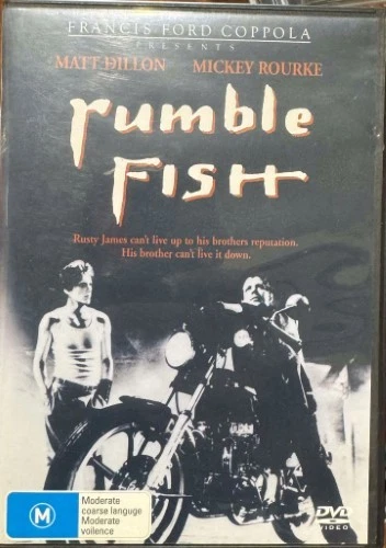 DVD RUMBLE FISH FRANCIS FORD COPPOLA Matt Dillon MICKEY ROURKEDennis ...