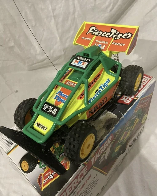 VGC VERY RARE Fierce Tiger - Nikko RC car Vintage Remote Controlled £ ...