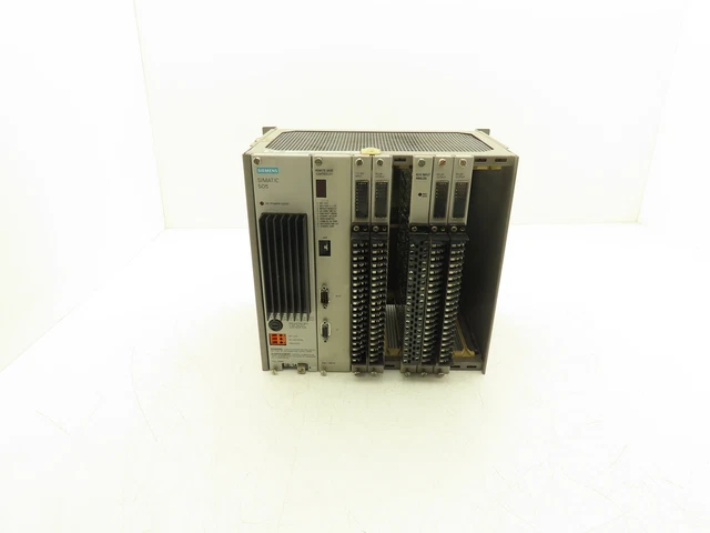 SIEMENS 505 PLC Chassis Rack PSU Base Controller I/O Modules $99.99 ...