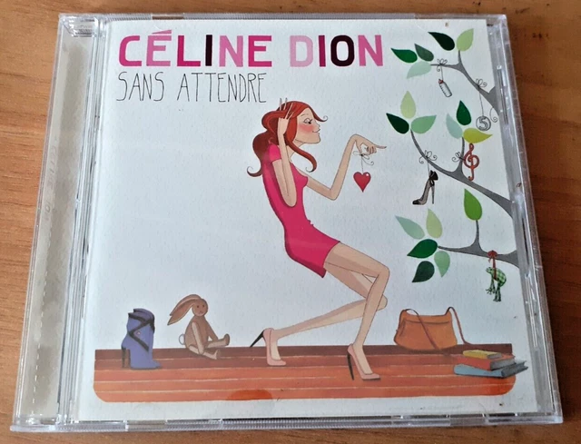 CÉLINE DION SANS attendre CD 2012 Chanson/Pop/Johnny Hallyday/Henri ...