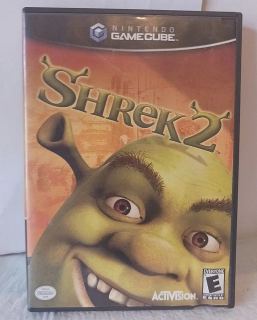 NINTENDO GAMECUBE SHREK 2 Game Complete in box with Manual VERY GOOD ...