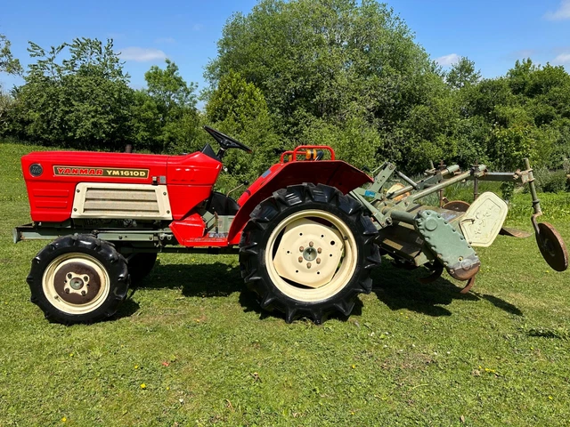 YANMAR YM1610D 4WD Compact Tractor & 1.3 Meter Rotavator ** Nice Tractor ** £3,995.00 - PicClick UK