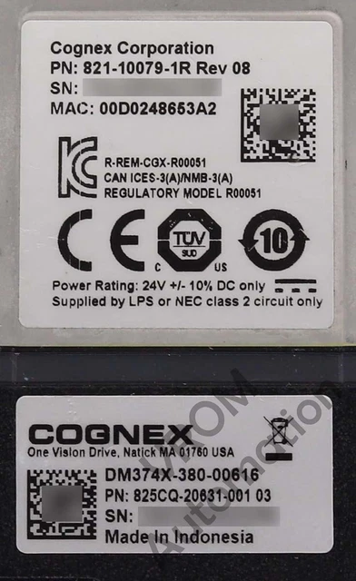 COGNEX DM374X-380-00616/03 DATAMAN Barcode-Lesegerät Scanner DMR-374X ...