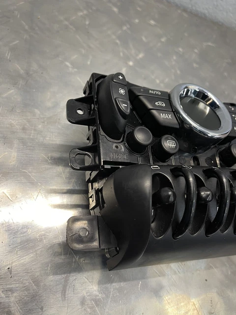 MINI COOPER AC Air Con Heater Climate Control Switch Panel Hatch R56 ...