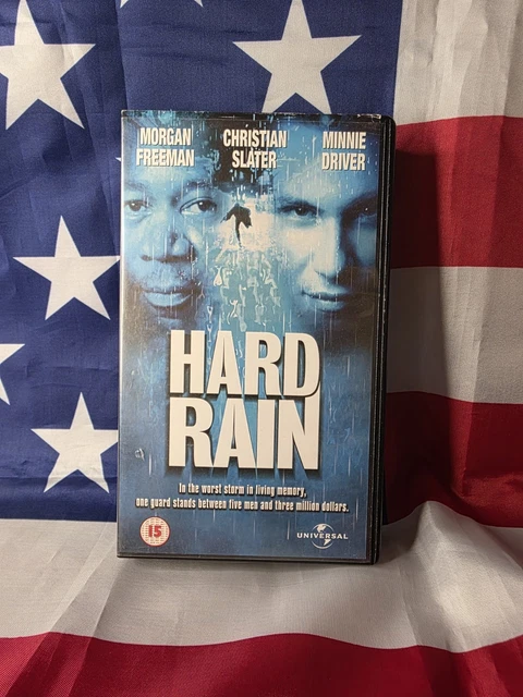 HARD RAIN VHS Video Tape Morgan Freeman,Christian Slater £6.52 ...