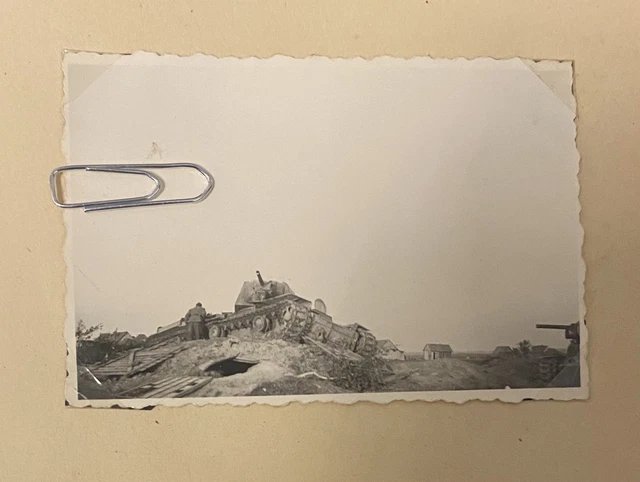 RUSSLAND FRONT FELDZUG Wehrmacht Panzer Tank Technik Original Foto 2.WK ...