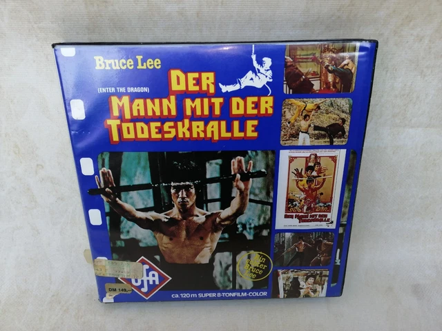 BRUCE LEE DER Mann mit der Todeskralle Enter the Dragon Super8 Tonfilm ...