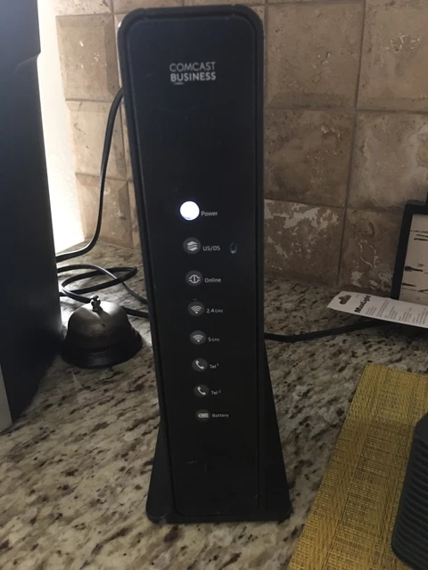 COMCAST XFINITY BUSINESS DPC3939B Modem Router CISCO Voice Gateway ...