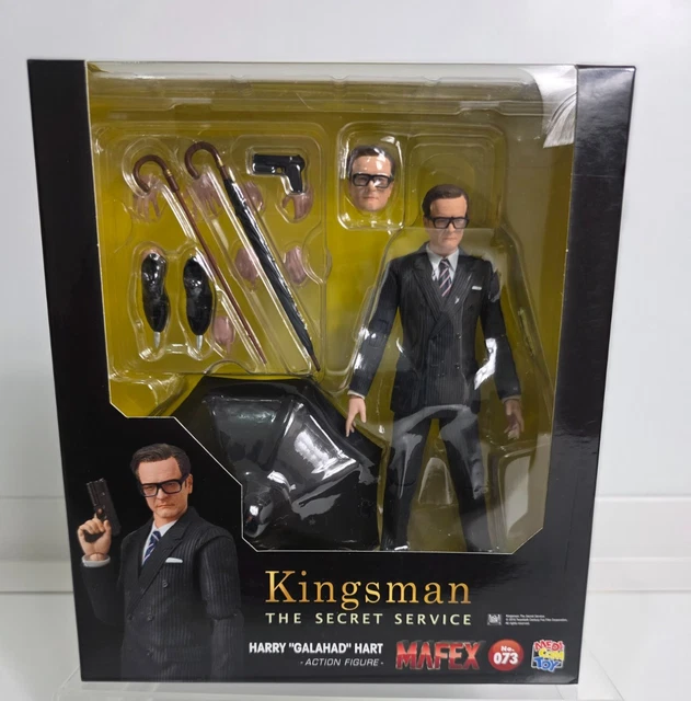 MAFEX -KINGSMAN THE Secret Service- Harry 'Galahad' Hart PVC Figure ...