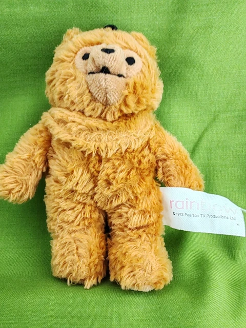 RAINBOW BUNGLE BEAR Vintage Soft Toy Plush 1972 12cm Golden Bear ...