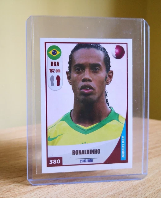 2022 RONALDINHO FIFA WC Qatar Legend Rafo NO Panini VERY RARE £14.72 ...