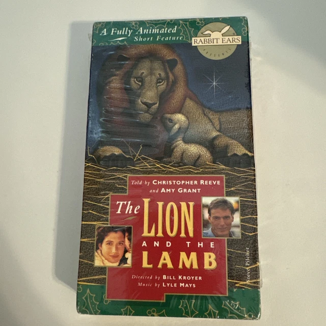 THE LION AND the Lamb VHS Tape Christopher Reeve & Amy Grant New Sealed ...