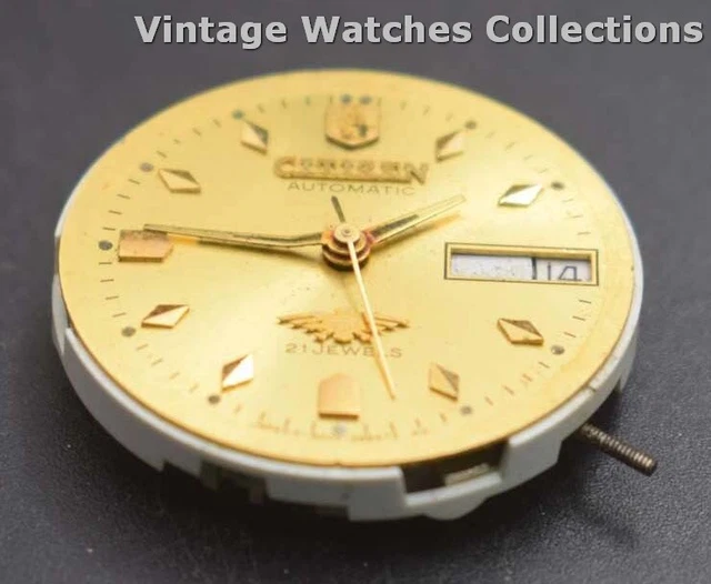 CITIZEN 8200 AUTOMATIC Non Working Watch Movement For Parts/Repair Work ...