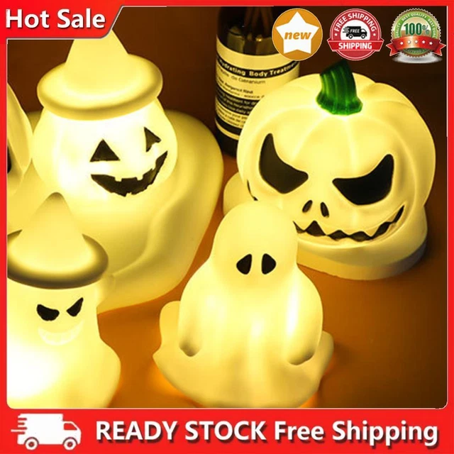 HALLOWEEN LED PUMPKIN Lantern Mini LED Pumpkin Lights House Party ...