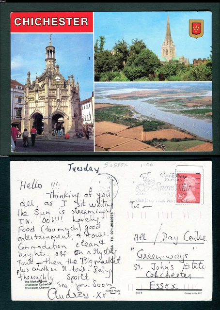 CHICHESTER MUTIVIEW. WALT Disney, Snow White slogan pm. Golden Shield ...