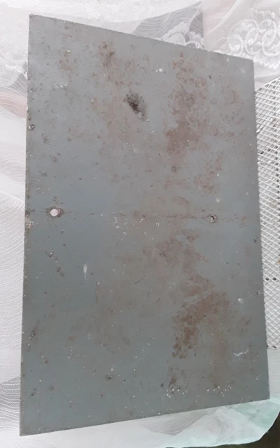 ORIGINAL VINTAGE METAL Marshalling Sign "No Vehicles Beyond This Point ...